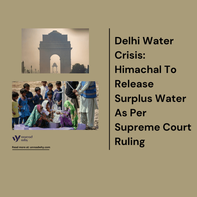 Delhi Water Crisis: Himachal To Release Surplus Water As Per Supreme ...