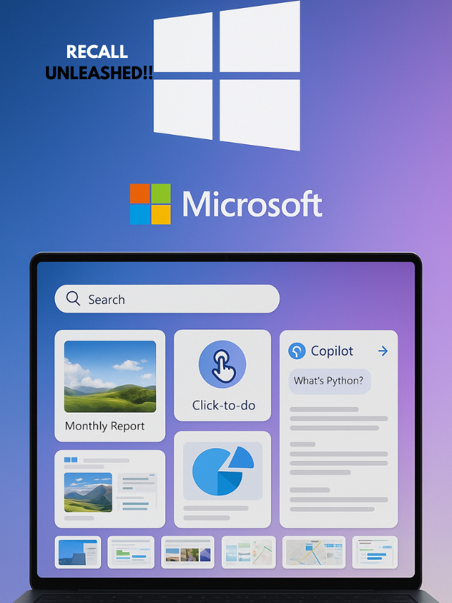 Microsoft Rolls Out Recall and New AI Features for Copilot+ PCs