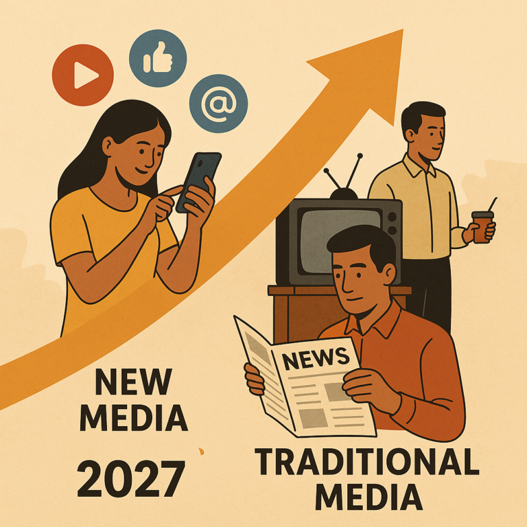 India’s Digital Takeover: New Media to Outpace Traditional Platforms by ...