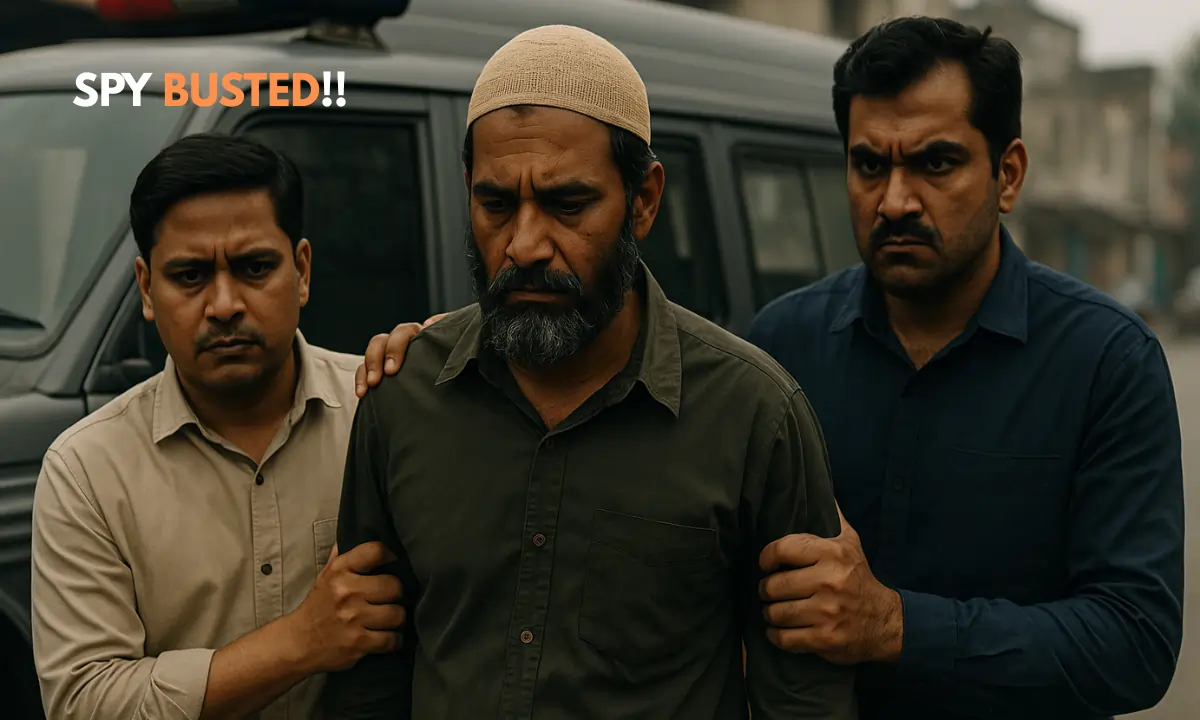 Pakistani ISI Spy Busted in Uttar Pradesh: Years of Border Smuggling ...