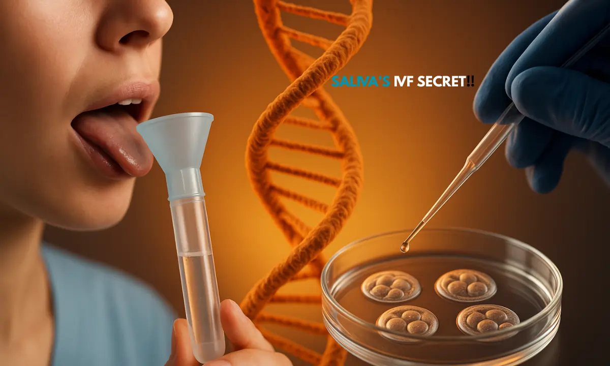 Spit Test Could Boost IVF Success by 38% in 2025