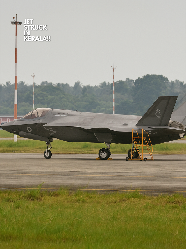 British F-35 Fighter Jet Still Grounded in Kerala