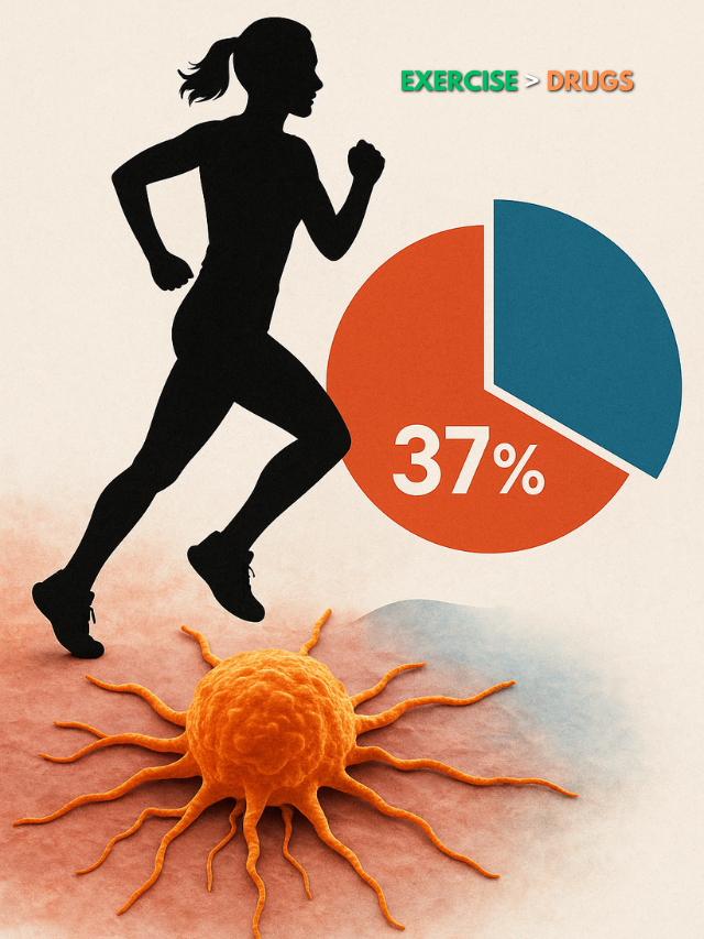 Exercise Lowers Cancer Death Risk More Than Drugs