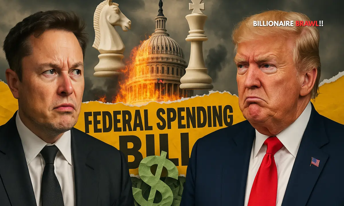 Freefall Feud: Trump vs Musk Blows Up Over the ‘Big Beautiful Bill’ in 2025