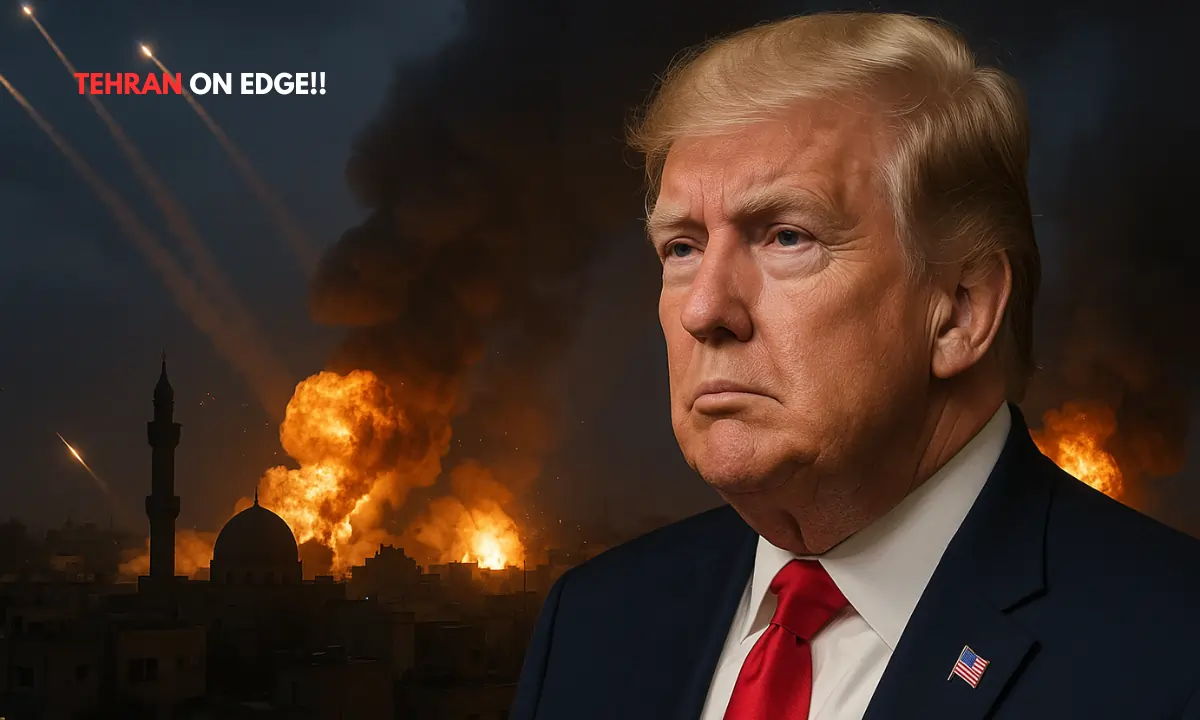 Trump's Tehran Warning: Inside the Fifth Day of the Iran–Israel War and ...