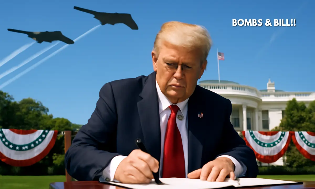 Trump Signs ‘Big Beautiful Bill’ on Independence Day, Ignites Fierce ...
