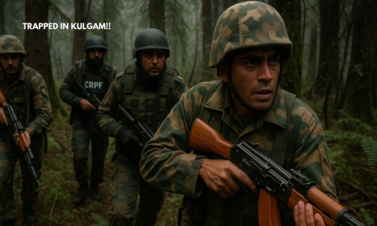 Day 4 of Kulgam Encounter Operation: Drones, Gunfire, and the Hunt for ...