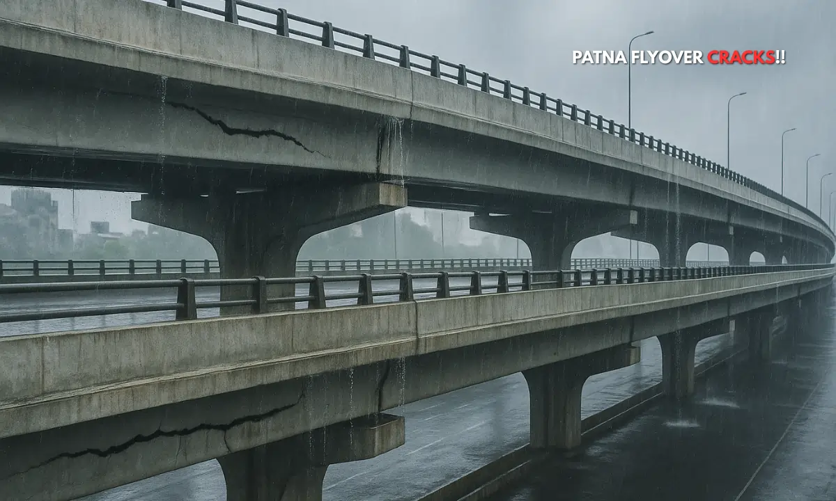 Patna Double-Decker Flyover Cracks Expose Infrastructure Gaps in 2025