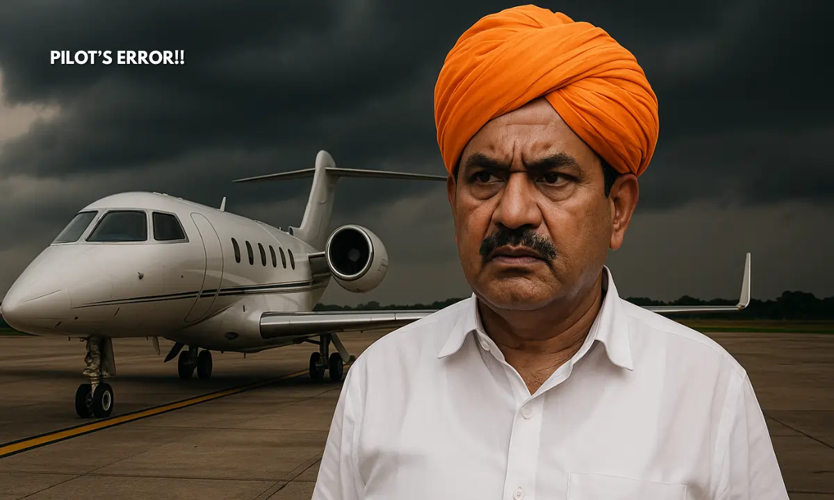 Rajasthan CM Plane Wrong Landing Sparks Aviation Safety Scrutiny in 2025