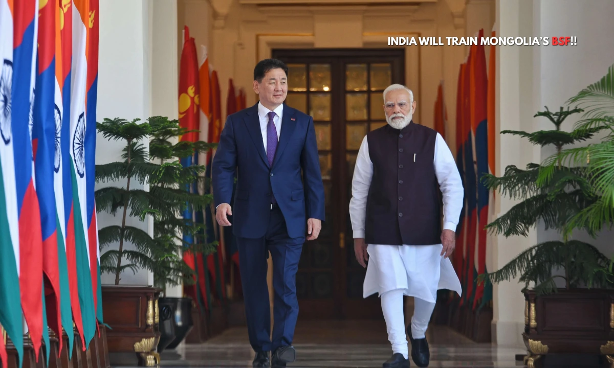 India Mongolia Border Security Forces Training Programme Launched as ...